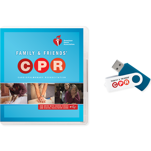Family & Friends® CPR Video USB With Digital Facilitator Guide ...